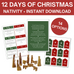 12 Days of Christmas Bargain Bundle ($60 Value-10 Versions) – So Festive!