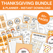 50+ Page Thanksgiving Printable Bargain Bundle – So Festive!