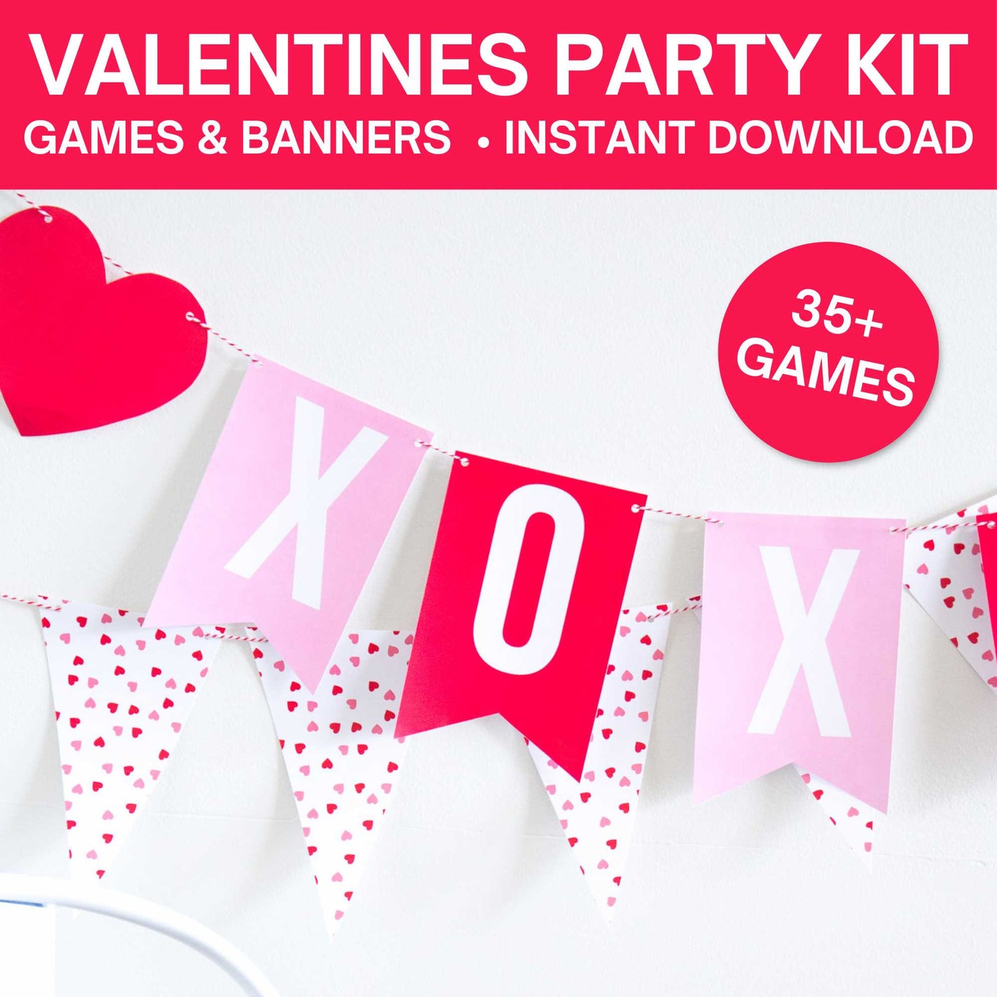 100-page Valentine's Day Party Bundle - Games & Decor ($40 value) – So ...